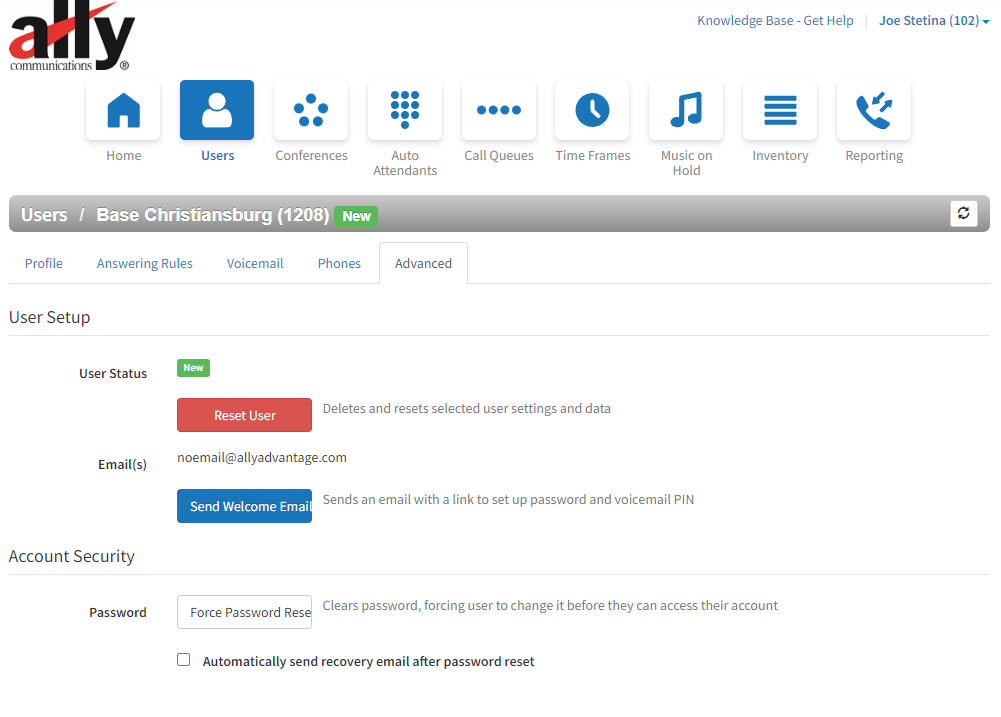 Ally Voice Office Manager Training Guide