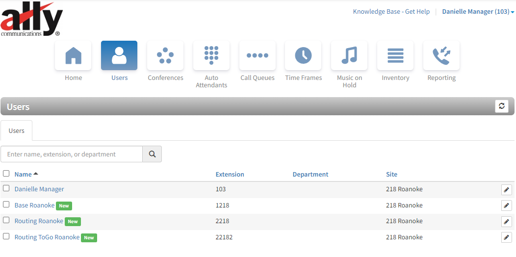 Ally Voice Office Manager Training Guide